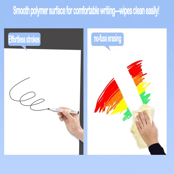 Rainy Day Art Kit | Static Wall Decals + Washable Markers - B-E-Y toys