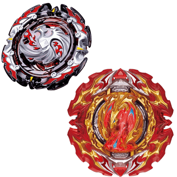Beyblade Burst QuadDrive Set Prominence Phoenix Tapered Metal Universe ...